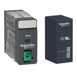 Interface plug-in relay, 8A, 2 CO, 230 V AC