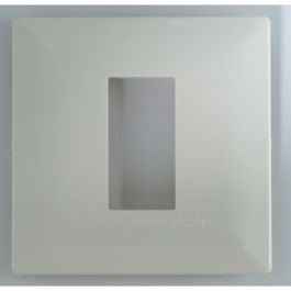 Buy 1-2 Module Grid & 1 Module Cover Frame - White Livia AB - Schneider ...
